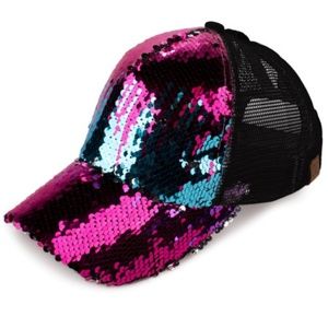 C.C | Accessories | Cc Messy Bun Cap | Poshmark